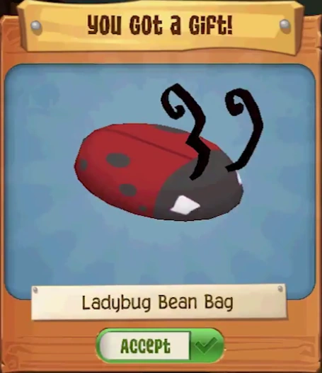 Ladybug Bean Bag | Animal Jam Wiki | Fandom