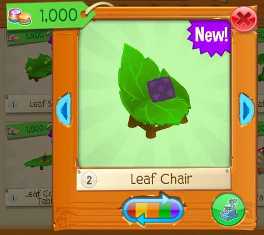 Leaf Chair | Animal Jam Wiki | Fandom