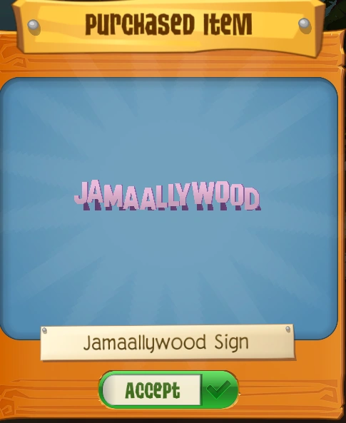 Jamaallywood Sign | Animal Jam Wiki | Fandom