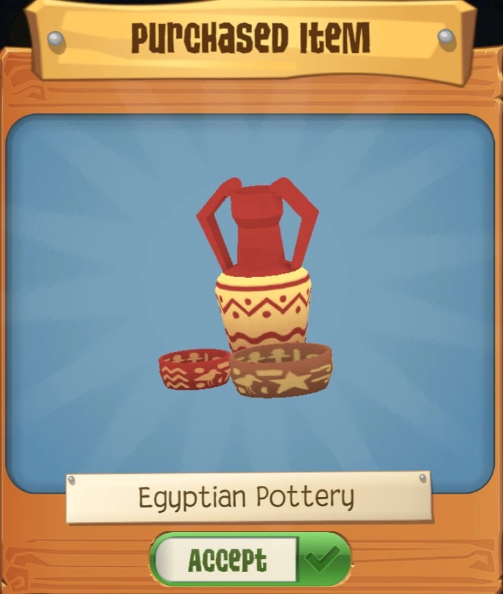 Egyptian Pottery | Animal Jam Wiki | Fandom