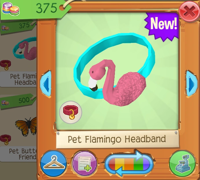 Pet Flamingo Headband | Animal Jam Wiki | Fandom