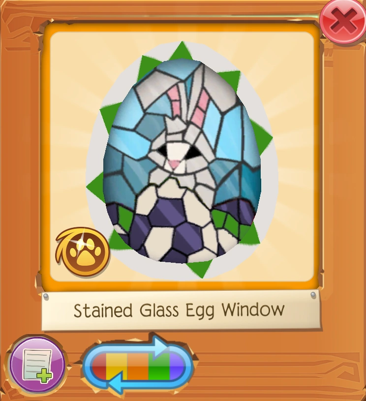 Stained Glass Egg Window | Animal Jam Wiki | Fandom