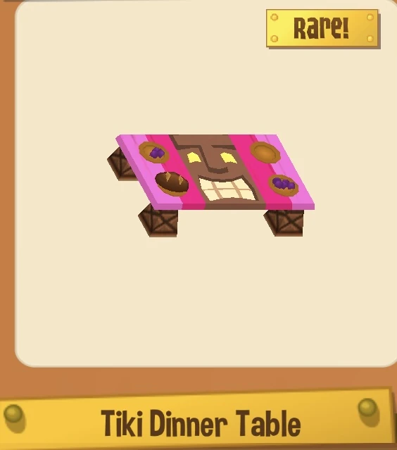 Tiki Dinner Table/Leilani | Animal Jam Wiki | Fandom