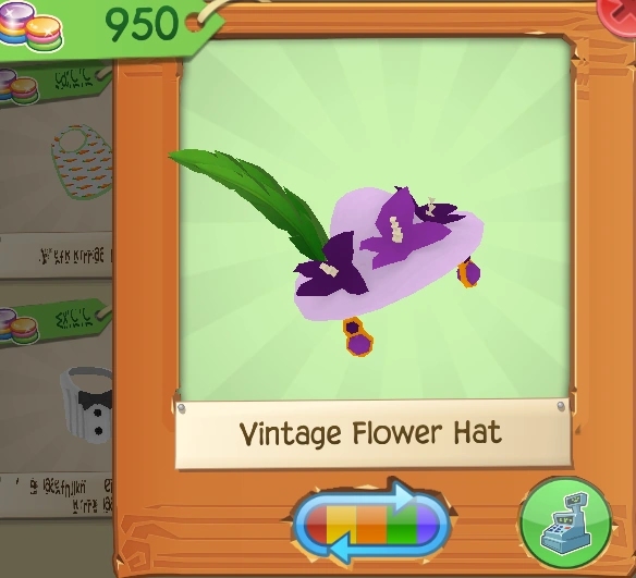 Vintage Flower Hat | Animal Jam Wiki | Fandom