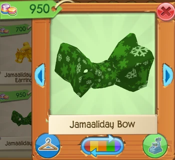 Jamaaliday Bow/Rare | Animal Jam Wiki | Fandom