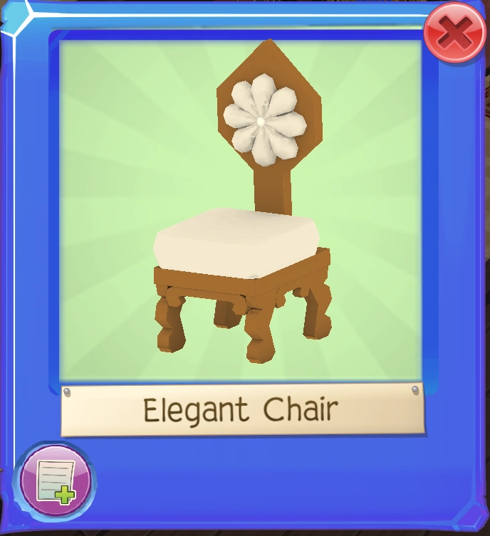 Elegant Chair | Animal Jam Wiki | Fandom