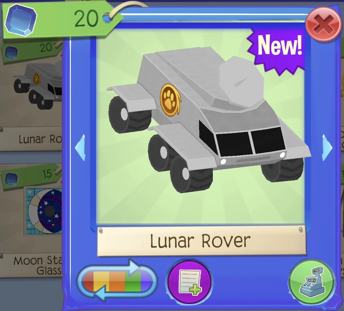 Lunar Rover | Animal Jam Wiki | Fandom