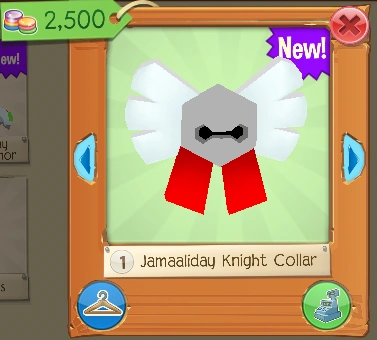 Jamaaliday Knight Collar | Animal Jam Wiki | Fandom