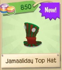 Jamaaliday Top Hat | Animal Jam Wiki | Fandom