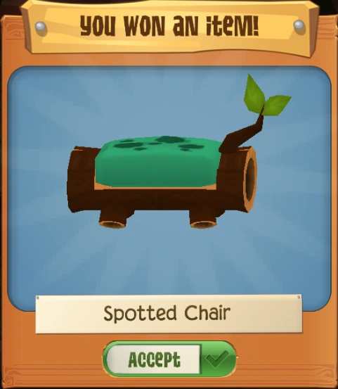 Spotted Chair | Animal Jam Wiki | Fandom