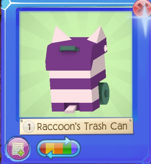 Raccoon's Trash Can | Animal Jam Wiki | Fandom