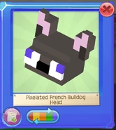 Pixelated French Bulldog Head | Animal Jam Wiki | Fandom