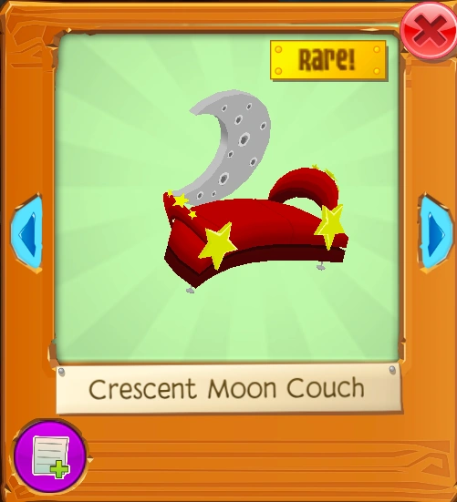 Crescent Moon Couch/Daily Spin | Animal Jam Wiki | Fandom