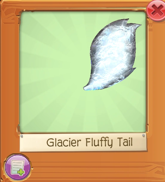 Glacier Fluffy Tail | Animal Jam Wiki | Fandom