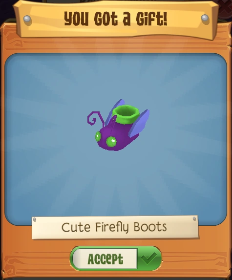 Cute Firefly Boots | Animal Jam Wiki | Fandom