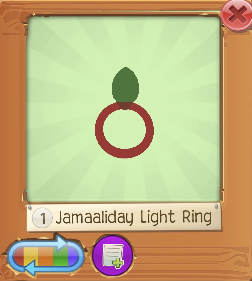 Jamaaliday Light Ring/Unreleased | Animal Jam Wiki | Fandom