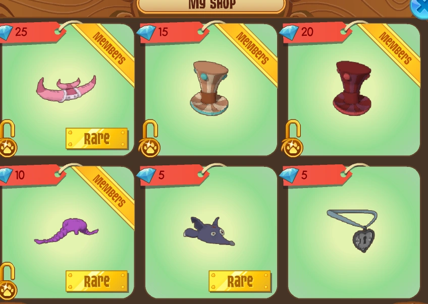 User blog:OldeWorld/Getting rid of some items with my shop on AJ ...