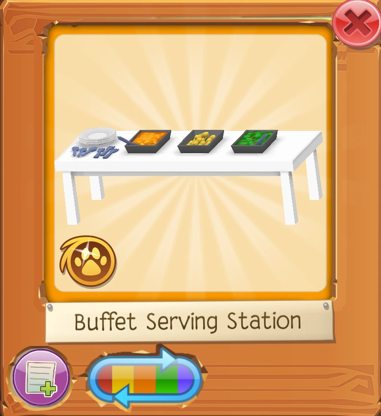 Buffet Serving Station | Animal Jam Wiki | Fandom