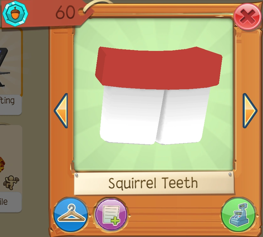 Squirrel Teeth | Animal Jam Wiki | Fandom