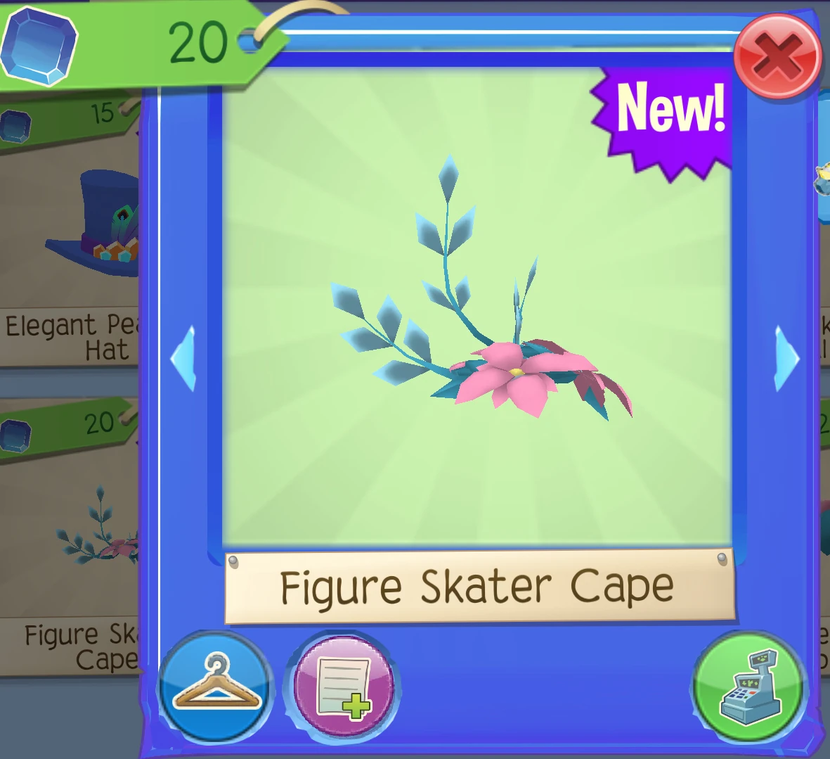 Figure Skater Cape | Animal Jam Wiki | Fandom