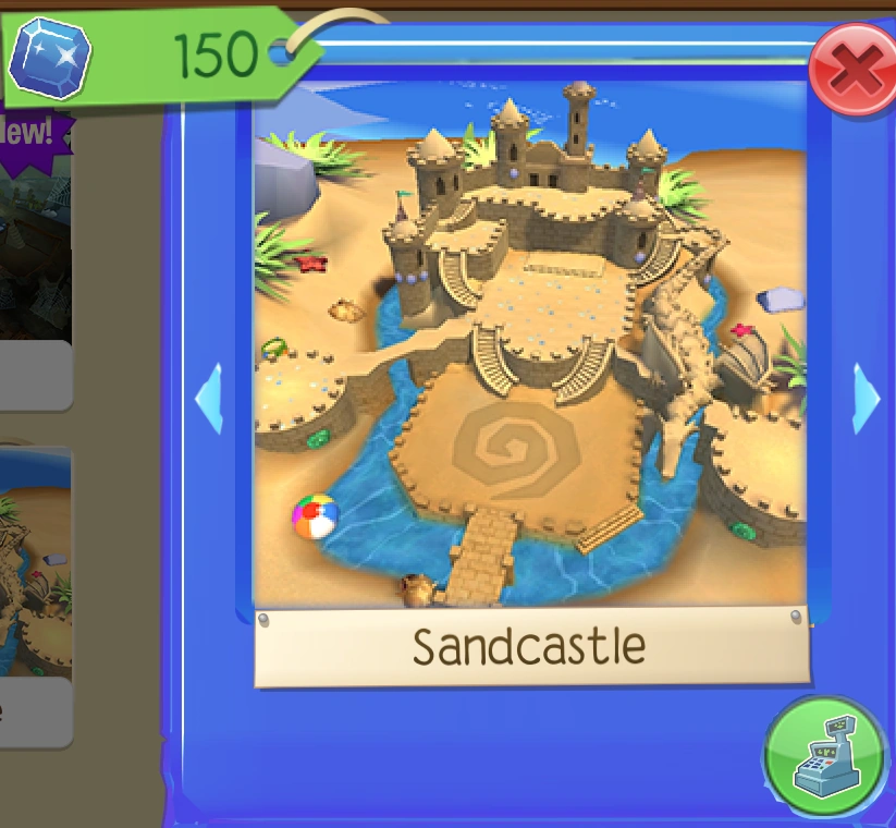Sandcastle | Animal Jam Wiki | Fandom