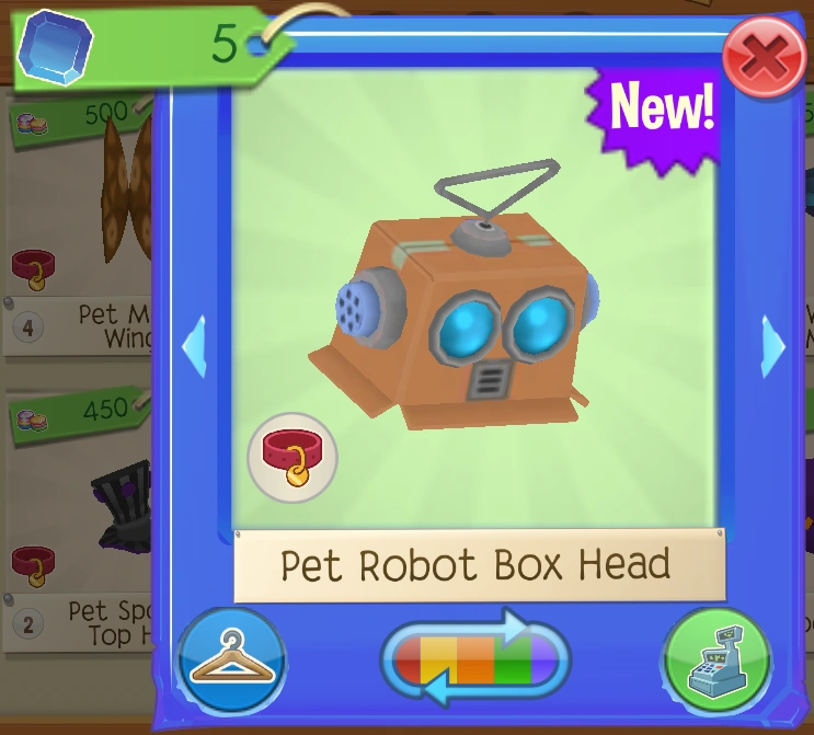 Pet Robot Box Head | Animal Jam Wiki | Fandom