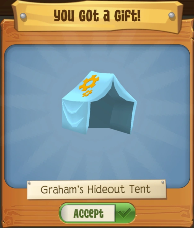Graham's Hideout Tent | Animal Jam Wiki | Fandom
