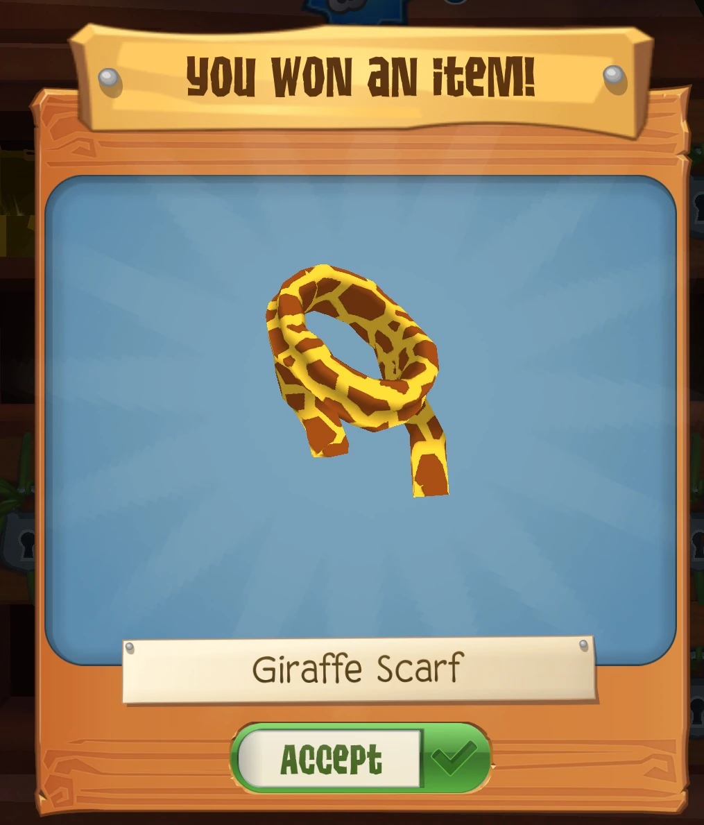 Giraffe Scarf | Animal Jam Wiki | Fandom