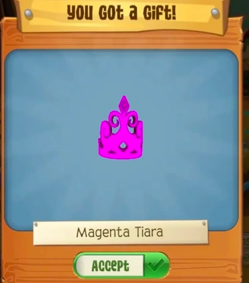 Magenta Tiara | Animal Jam Wiki | Fandom