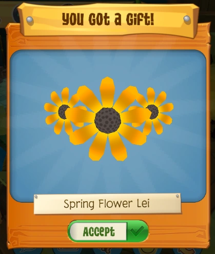 Spring Flower Lei | Animal Jam Wiki | Fandom