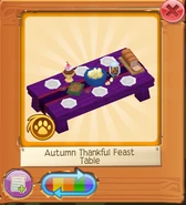 Autumn Thankful Feast Table | Animal Jam Wiki | Fandom
