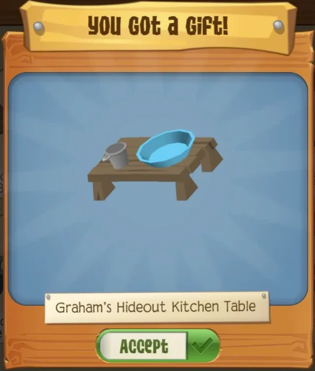 Graham's Hideout Kitchen Table | Animal Jam Wiki | Fandom
