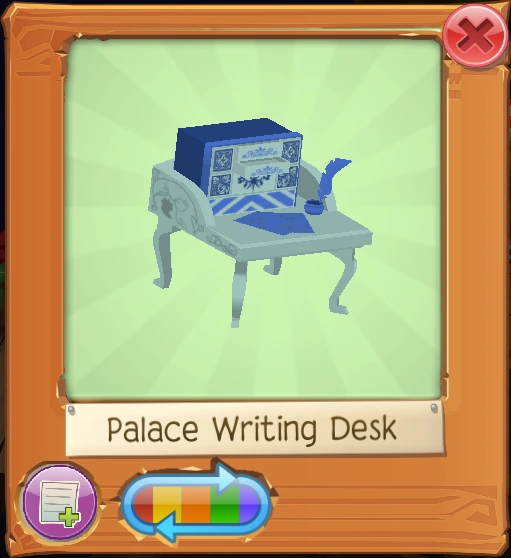 Palace Writing Desk | Animal Jam Wiki | Fandom