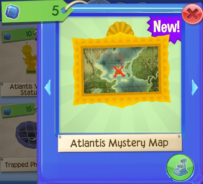 Atlantis Mystery Map | Animal Jam Wiki | Fandom