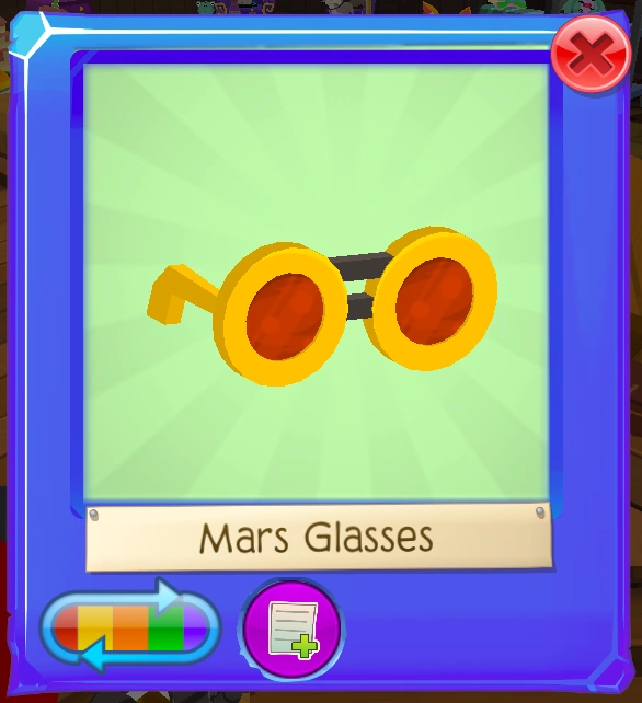 Mars Glasses | Animal Jam Wiki | Fandom