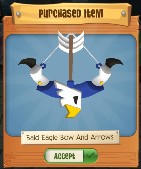 Bald Eagle Bow And Arrows | Animal Jam Wiki | Fandom