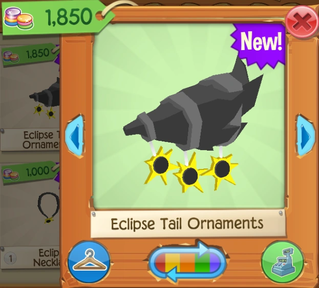 Eclipse Tail Ornaments | Animal Jam Wiki | Fandom