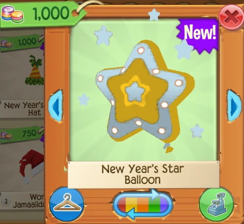 New Year's Star Balloon | Animal Jam Wiki | Fandom