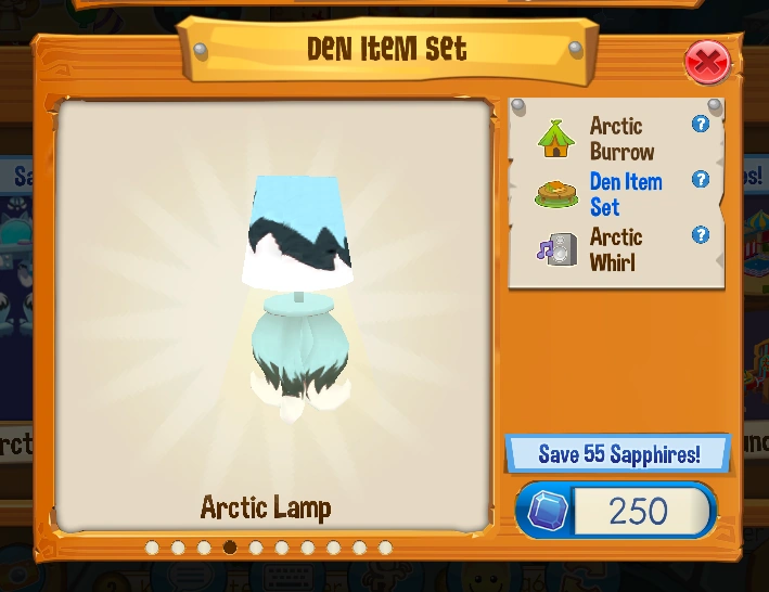 Arctic Lamp | Animal Jam Wiki | Fandom