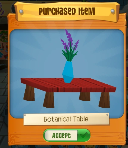 Botanical Table | Animal Jam Wiki | Fandom