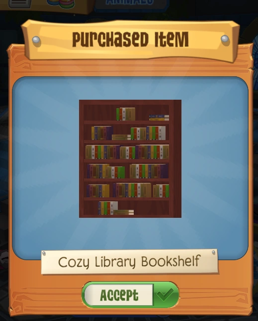 Cozy Library Bookshelf | Animal Jam Wiki | Fandom