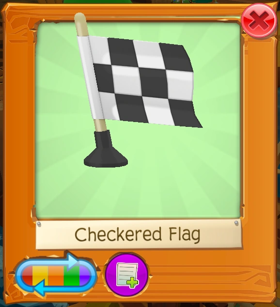 Checkered Flag | Animal Jam Wiki | Fandom