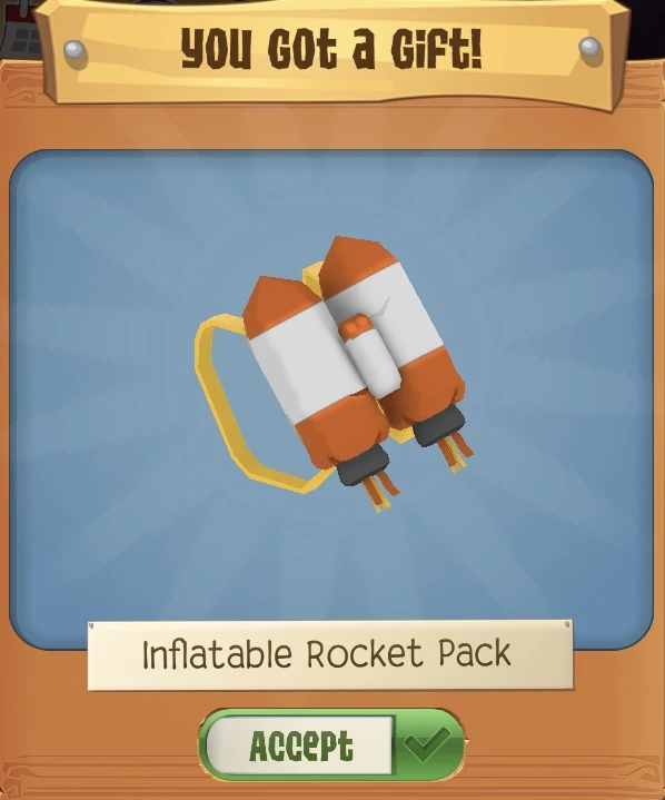 Inflatable Rocket Pack | Animal Jam Wiki | Fandom
