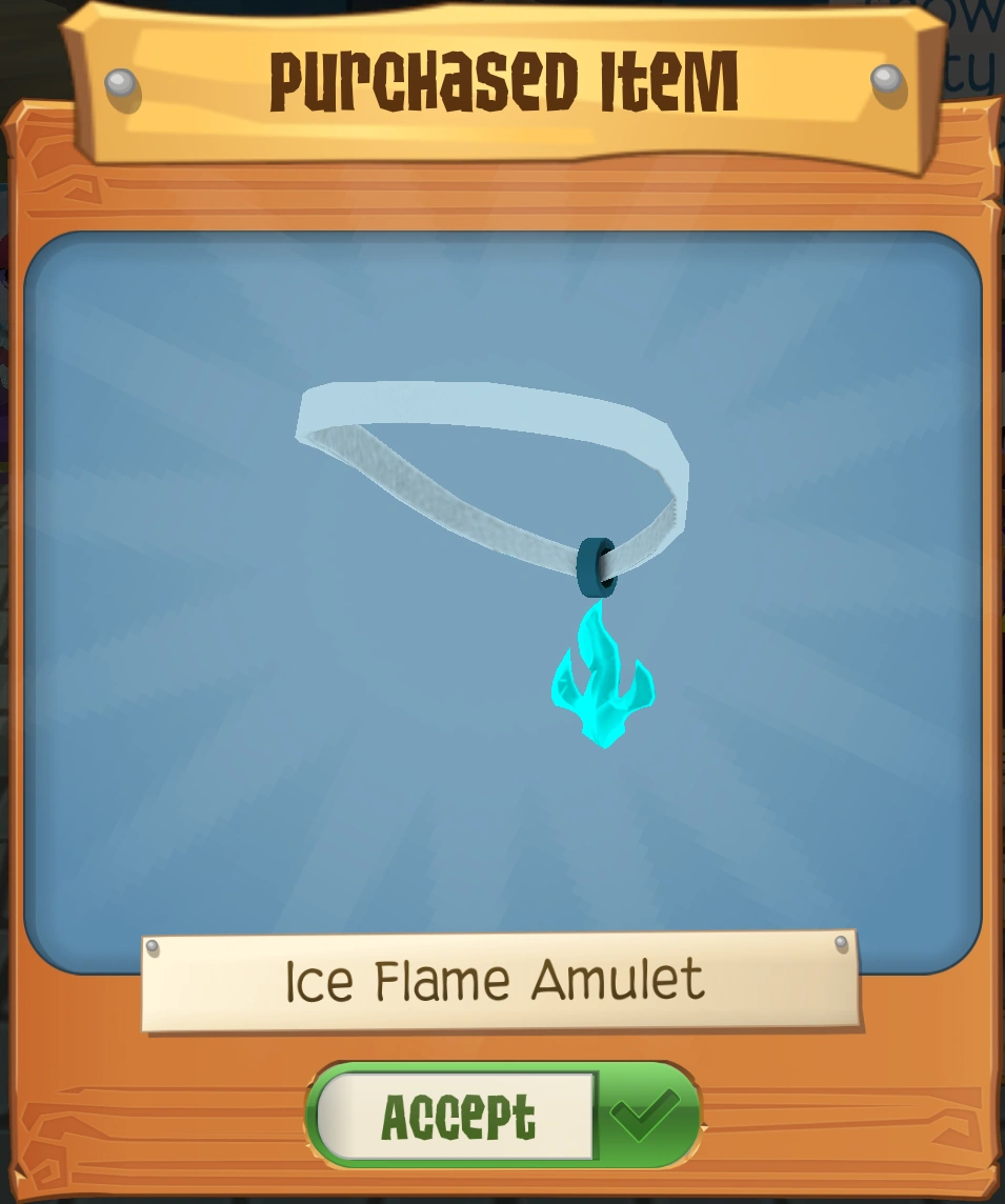 Ice Flame Amulet | Animal Jam Wiki | Fandom