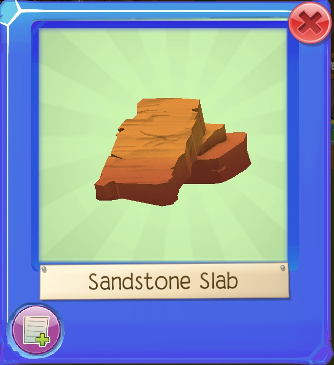 Sandstone Slab | Animal Jam Wiki | Fandom