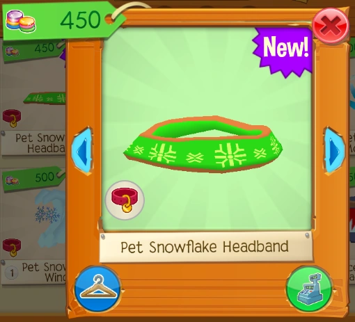 Pet Snowflake Headband | Animal Jam Wiki | Fandom