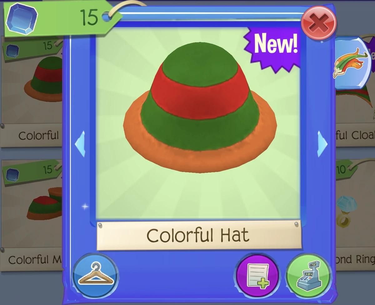 Colorful Hat | Animal Jam Wiki | Fandom