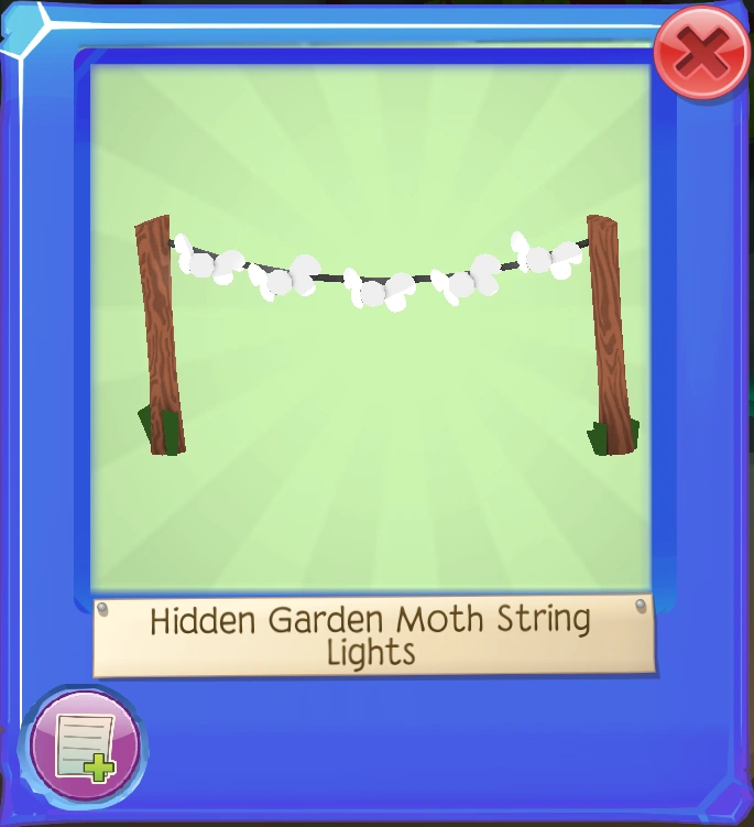 Hidden Garden Moth String Lights | Animal Jam Wiki | Fandom
