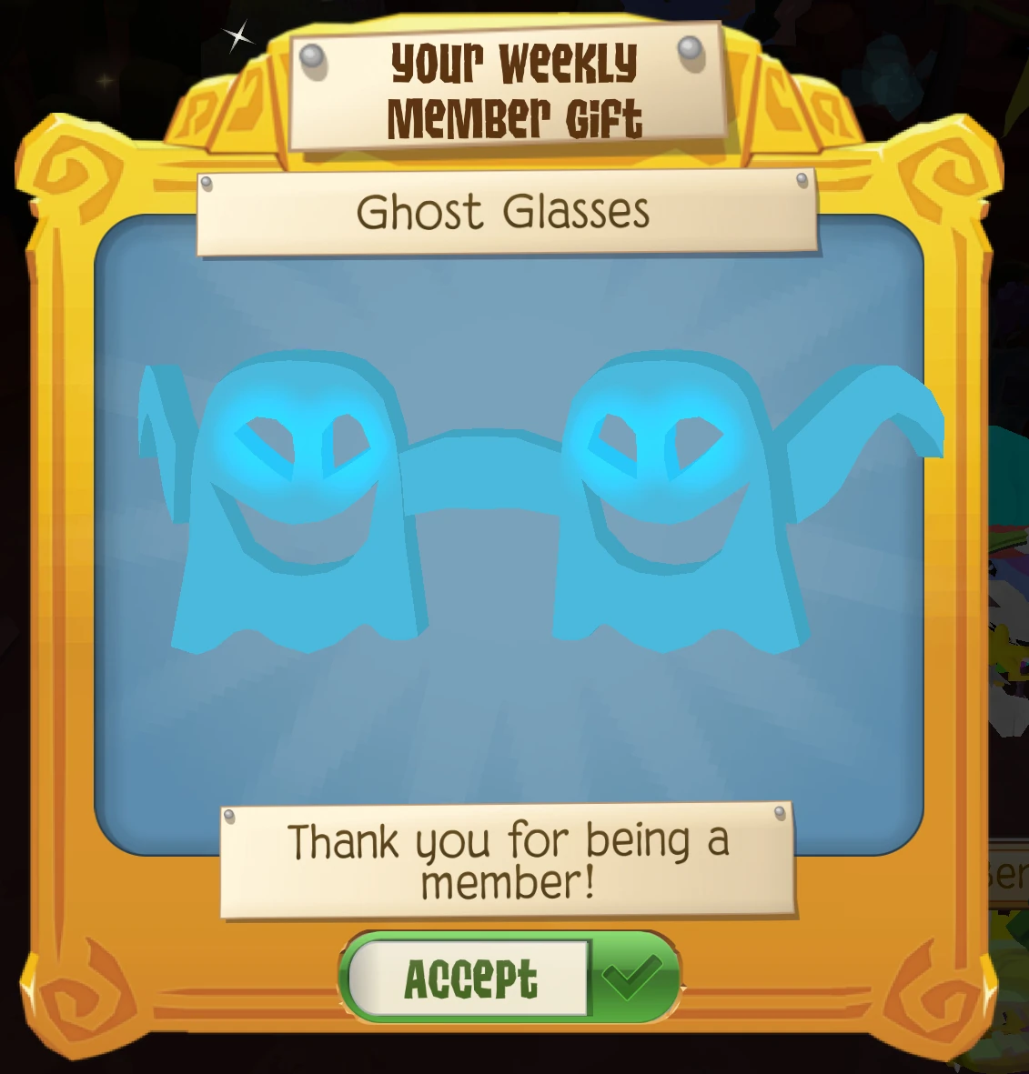Ghost Glasses | Animal Jam Wiki | Fandom