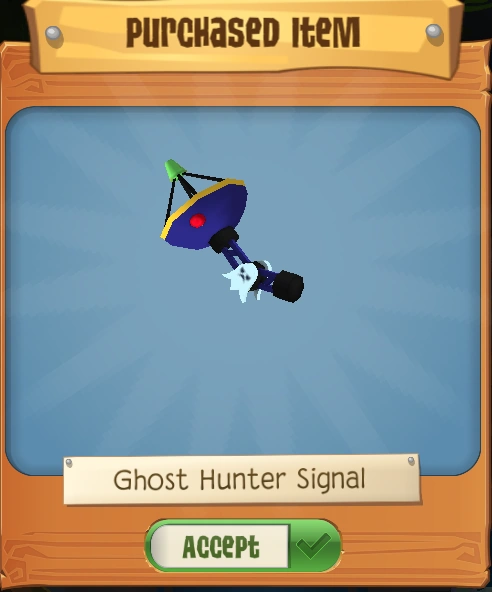 Ghost Hunter Signal | Animal Jam Wiki | Fandom
